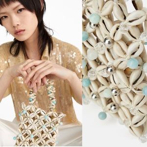 Zara | Bags | Zara Mini Handbag With Shells | Poshmark